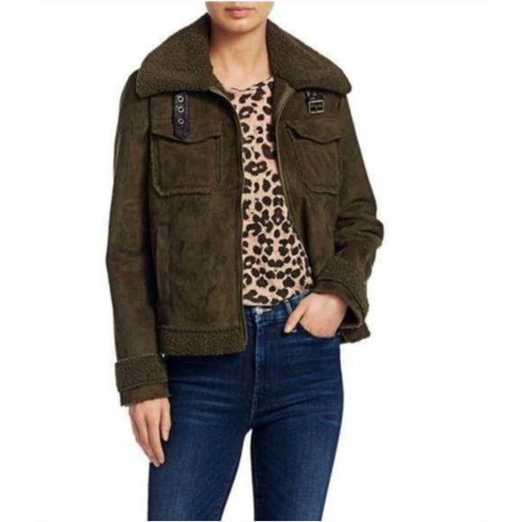 MOTHER | Jackets & Coats | Mother The Four Corners Faux Shearling ...